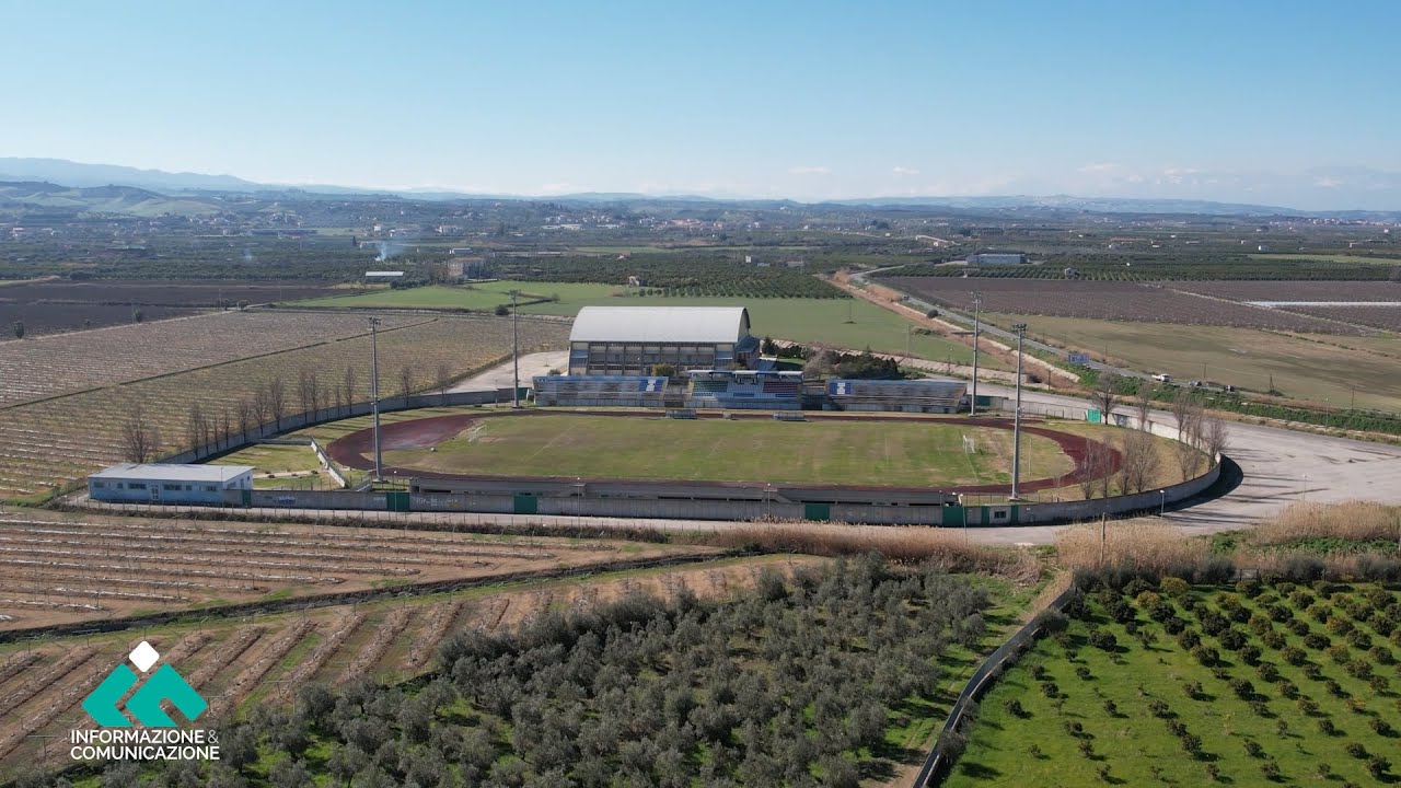 Corigliano Rossano. Restyling all’impianto sportivo del Brillia |VIDEO ...